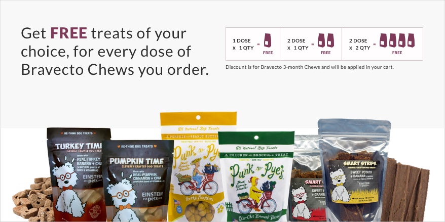 Bravecto Chews for Dogs - Bandana Rx